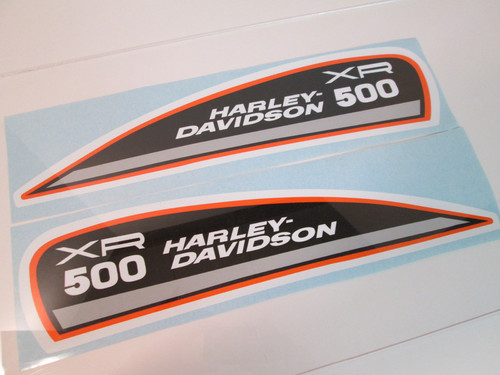 XR500 Harley Davidson Tank Decal | hi-speedmotorcycles