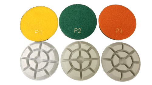 3 STEP WET DRY RESIN PUCK | Korea Diamond Tools