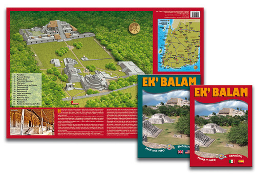 MAPA DE EK'BALAM | mexicomayaspa
