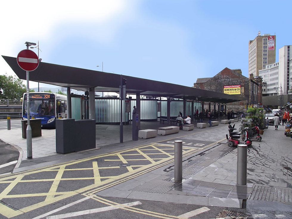 NEWPORT BUS STATION | reglit