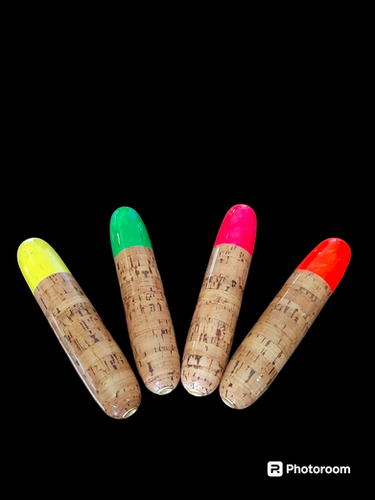 DRB Cork Bombers - 6" (Medium) Big Bait Slip-Floats | DRB Customs