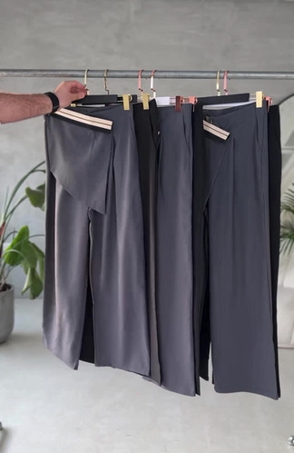 Flap pants | COLOUR CRUSH