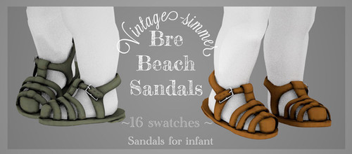 BreBeach Sandals | Vintage Simmer New