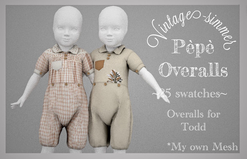Pepe Overalls | Vintage Simmer