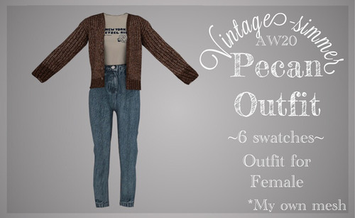 Pecan Outfit | Vintage Simmer