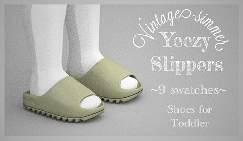 Yeezy Slippers | Vintage Simmer New