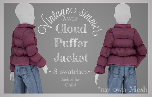Cloud Puffer jacket | Vintage Simmer New