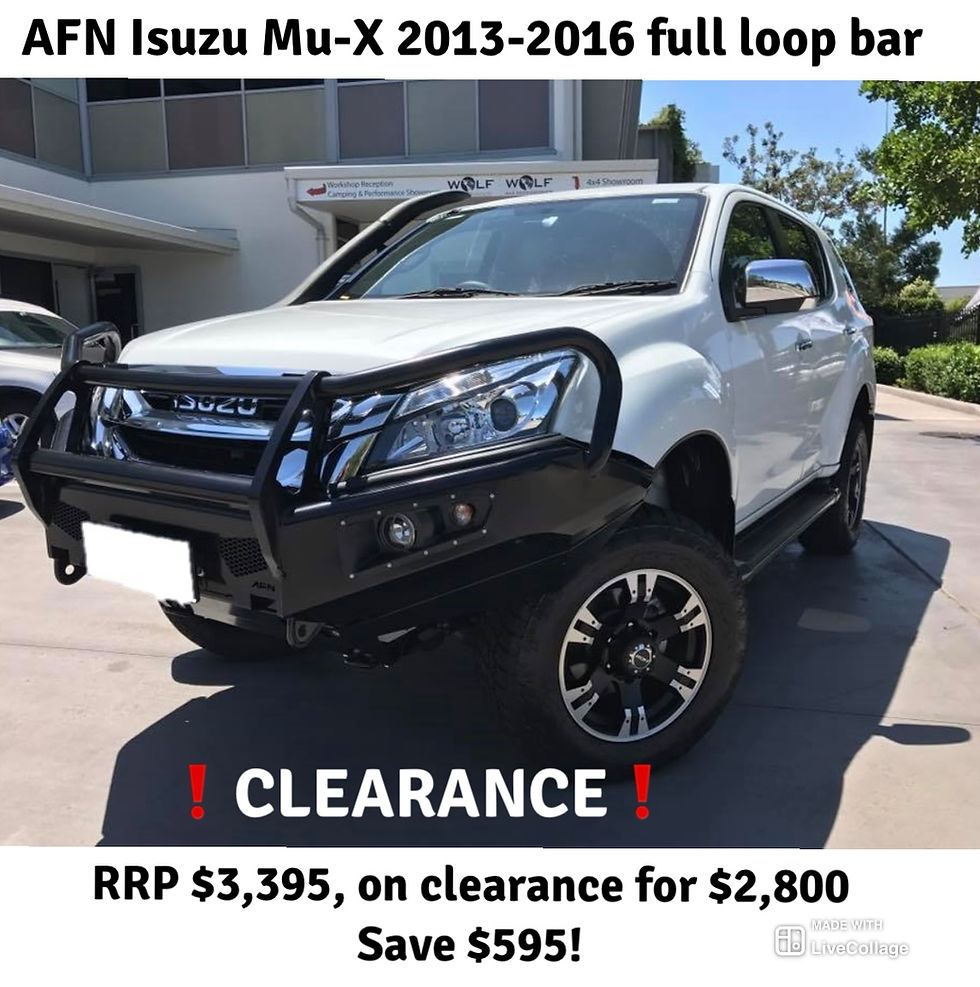 AFN 4x4 Accessories in New Zealand