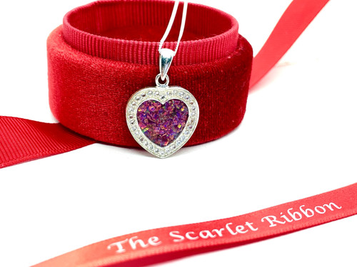 Sparkle Heart Inlay | The Scarlet Ribbon
