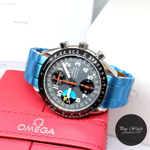 Omega 39mm Grey Dial Day-Date Speedmaster MK40 "Day & Night" REF: 3520. ...