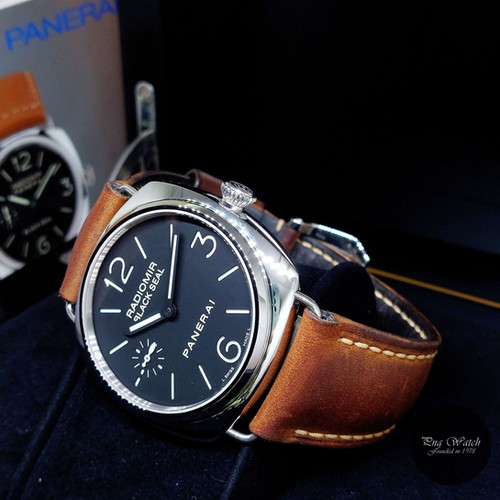 Panerai 45mm Black Dial Radiomir Black Seal PAM183 PAM00183 (Full Set ...