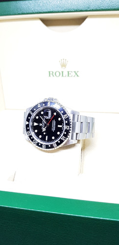 Rolex "Black Knight" GMT Master 2 REF: 16710 (Full Set) | pngwatchdealer
