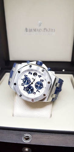 Audemars Piguet ROO "Navy" Chronograph REF: 26170ST | pngwatchdealer