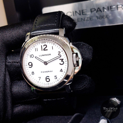 Panerai 44mm Manual Winding White Dial Luminor PAM10 PAM00010 (2 ...
