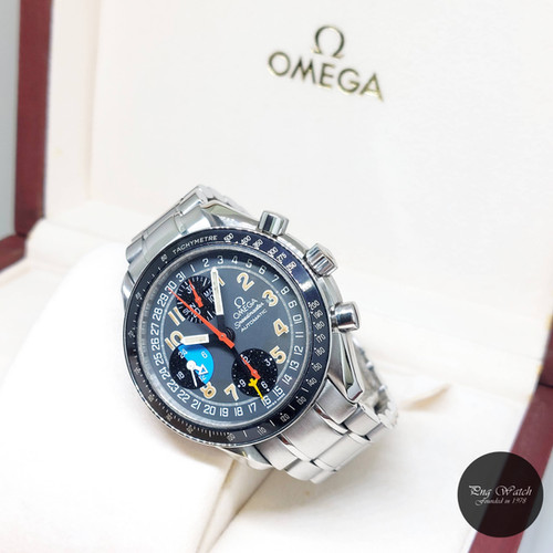 Omega 39mm Grey Dial Day-Date Speedmaster MK40 "Day & Night" REF: 3520. ...