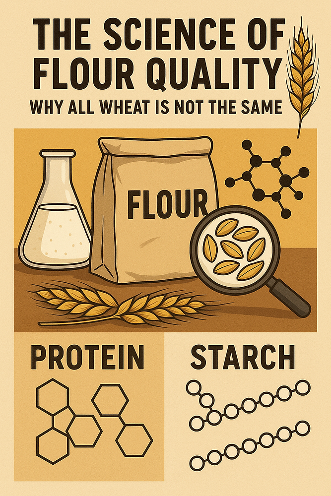 The Science of Flour Quality: Why All Wheat Is Not the Same