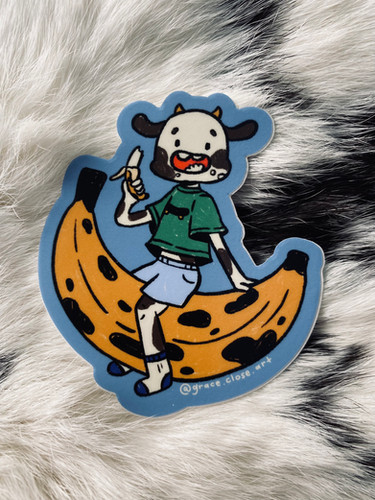 banana cow | Grace