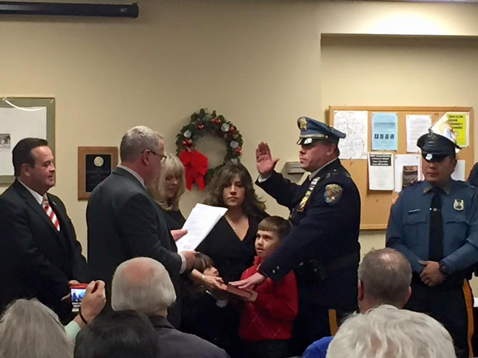 Ceremonial Swearing In Of Chief Daniel Maye