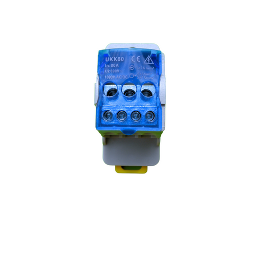 80A Distribution Connection Box terminal blocks DIN RAIL | Lopile Tech