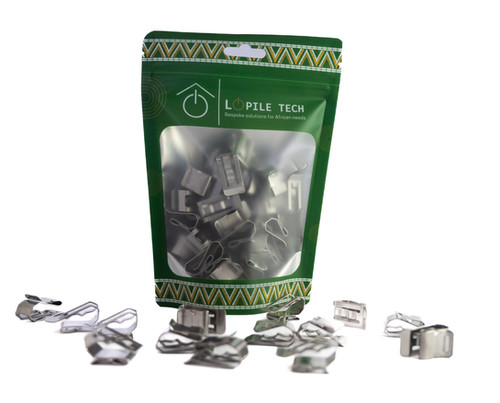 Solar Panel Double PV Cable Clip 50pcs | Lopile Tech