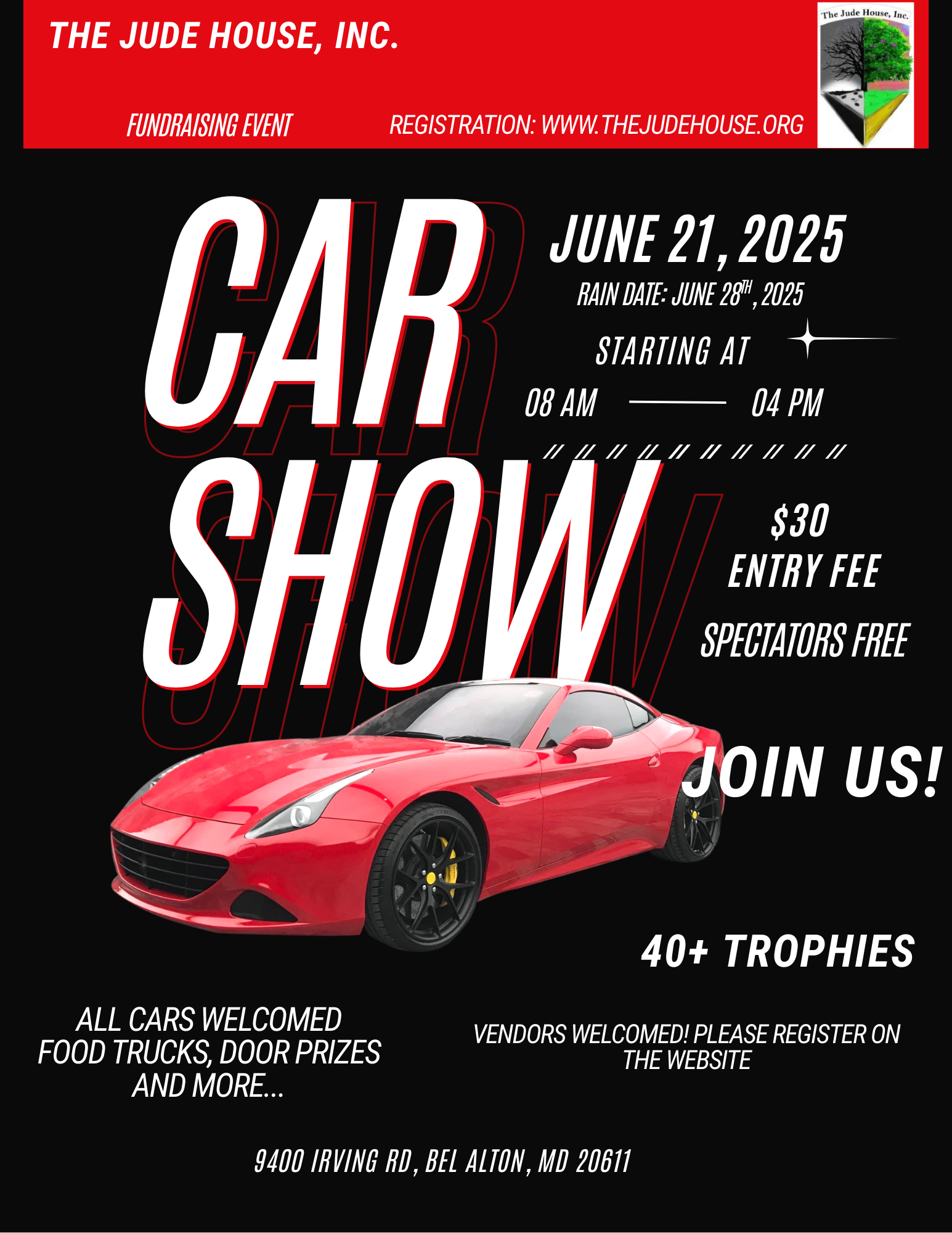 2nd Annual Jude House Car Show | The Jude House