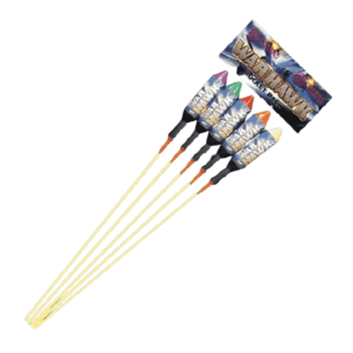 WAR HAWK ROCKETS 5 PK | Newry Fireworks