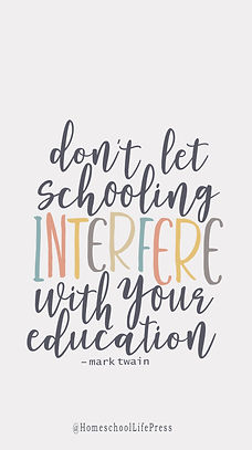 LOCKSCREENS | HomeschoolLife Press