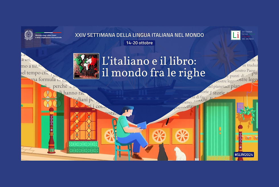 Settimana della Lingua Italiana nel mondo: “L’italiano e il libro: il ...