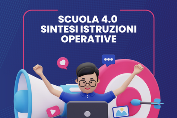 NEWS SCUOLA. PNRR: SCUOLA 4.0 - SINTESI ISTRUZIONI OPERATIVE