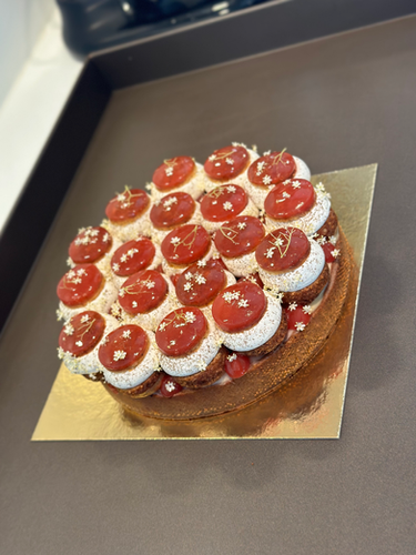 TARTE PROFITEROLE FRAISE Recette | Alexandre Boulanger