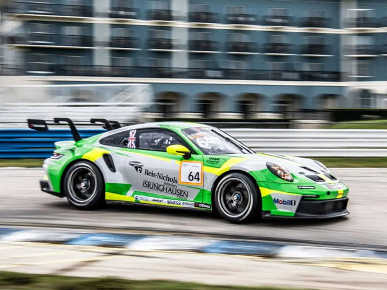 Isringhausen Imports Sponsors 2024 Porsche Carrera Cup N.A. Car