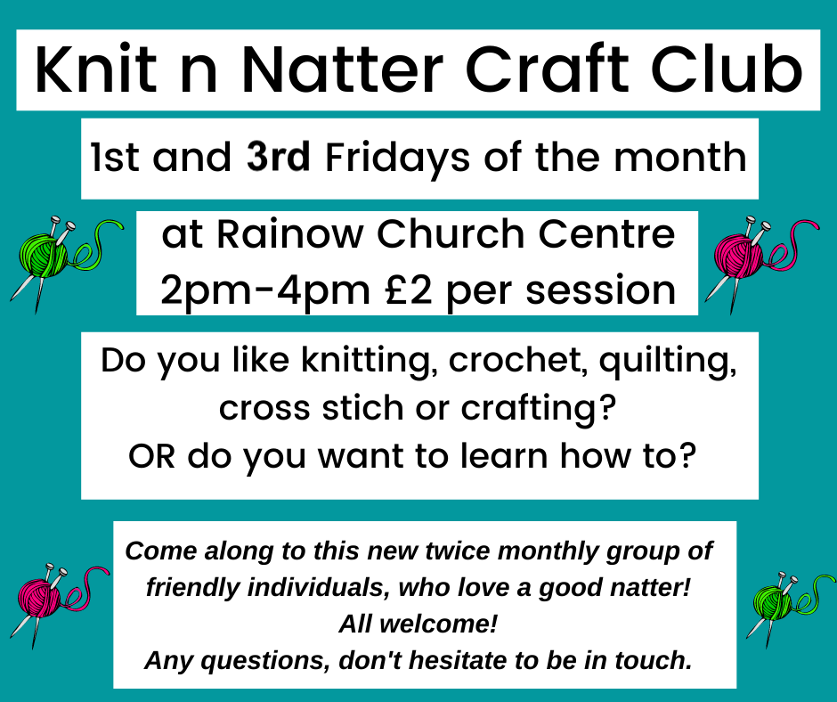 NEW: Knit n Natter Craft Club