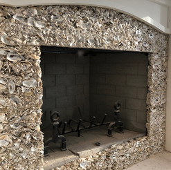 Tabby fireplace | Tabby shell fireplace | Oyster shell fireplace
