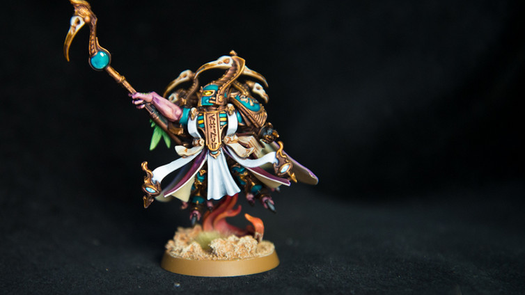 Warhammer, THOUSAND SONS SORCERERS, by The Art Of Battle, Australia