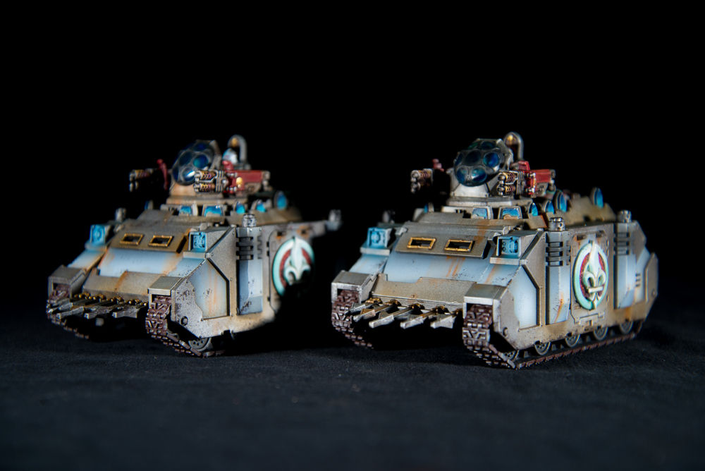 Warhammer, Sisters of Battle Tanks, by The Art Of Battle, Australia