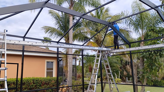 Pool Cage Painting | Abc Pool Cage Painting | Tampa