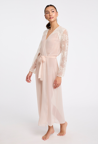 Rya Collection Giselle Robe - Blush | shop.trousseau.com
