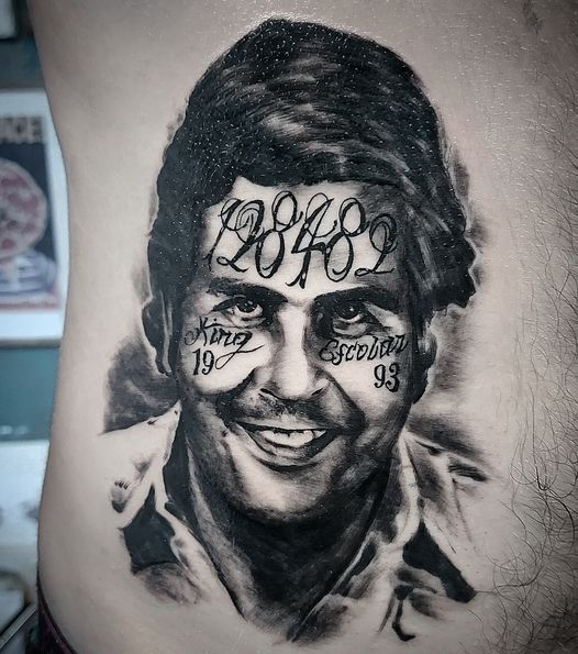 Pablo Escobars Tattoos