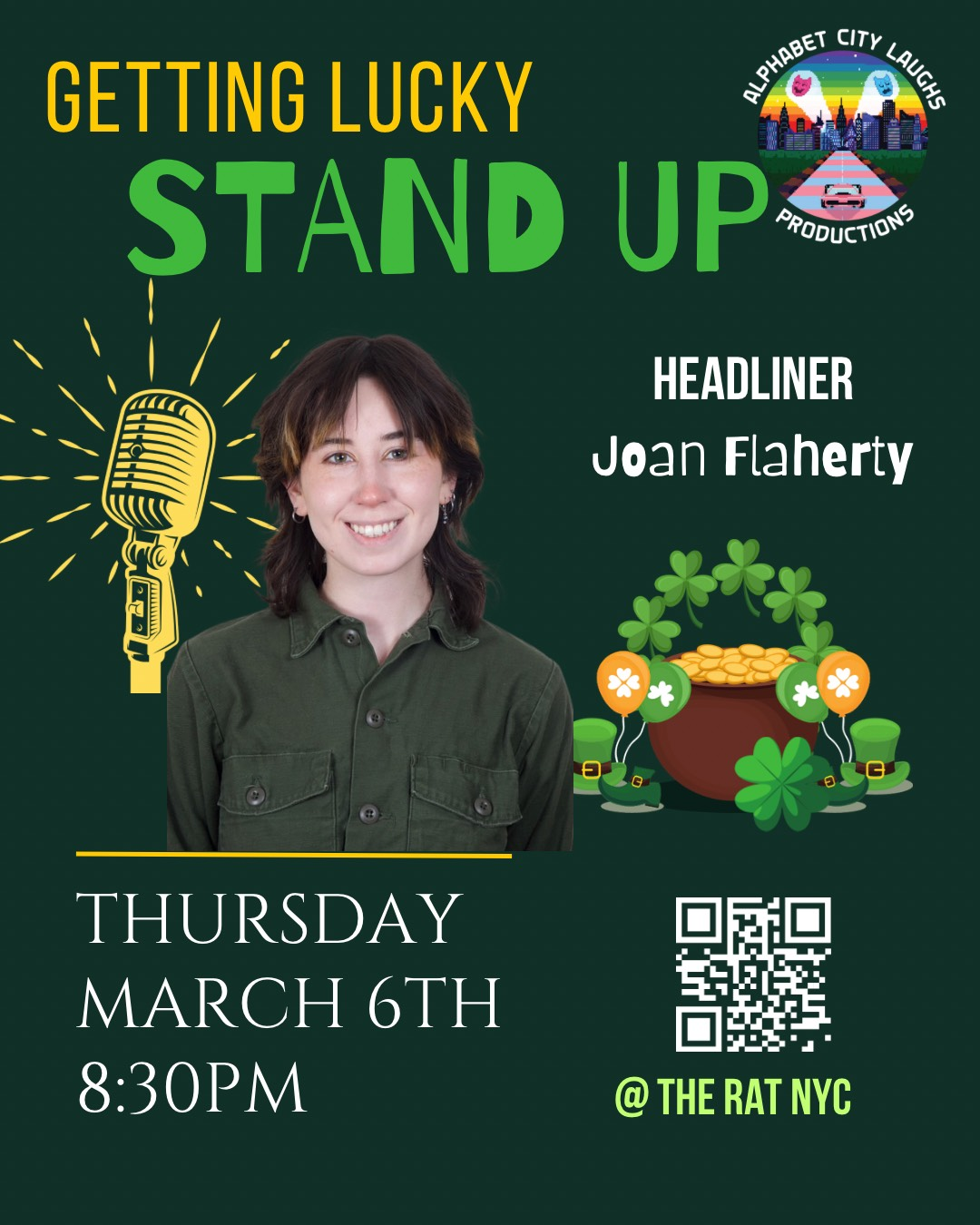 🍀 GETTING LUCKY STAND-UP 🎤 | the RAT NYC