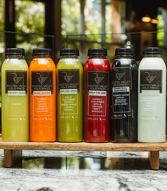 Juice Bar | Rooted Valley Cold Press | Tulare