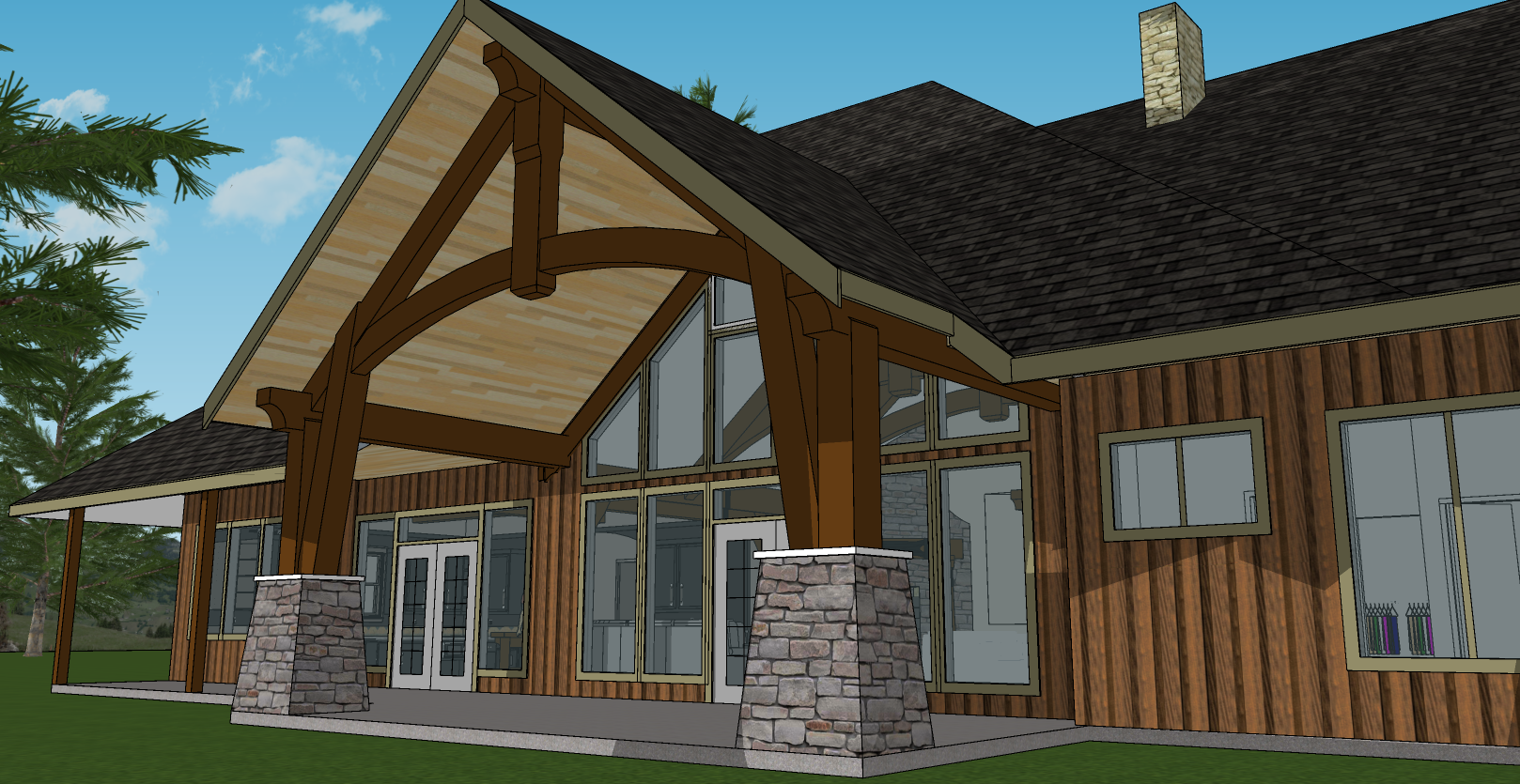 Sierra | Arrow Timber Framing