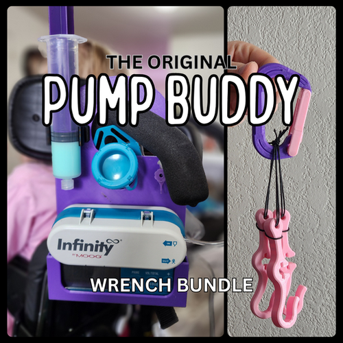 Pump Buddy for Infinity Pump & ENFit Wrench Bundle | pRETTy happy. place
