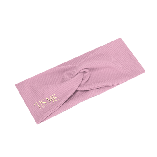 SS24 PINK 2" BAND TWIST SWEATBAND COLLECTION | 'tis me SS25