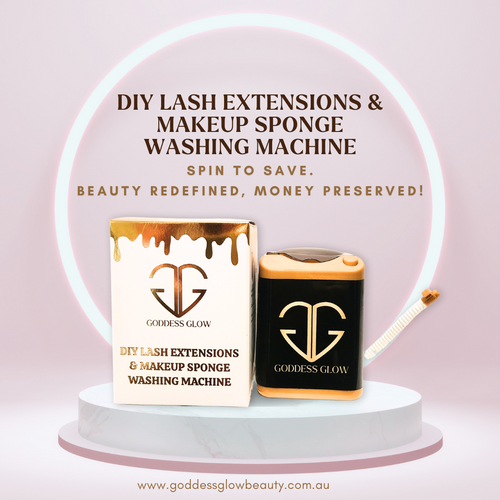 Lash Extensions & Makeup Sponge Washing Machine | Goddess Glow Beauty