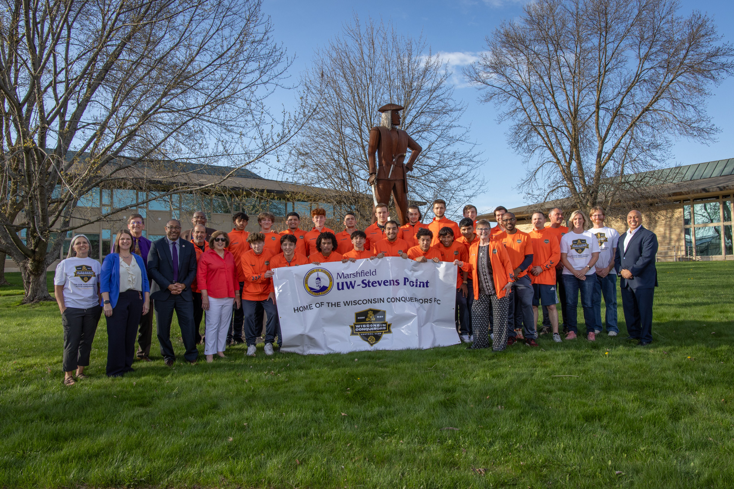 Community of Wisconsin Conquerors FC come together