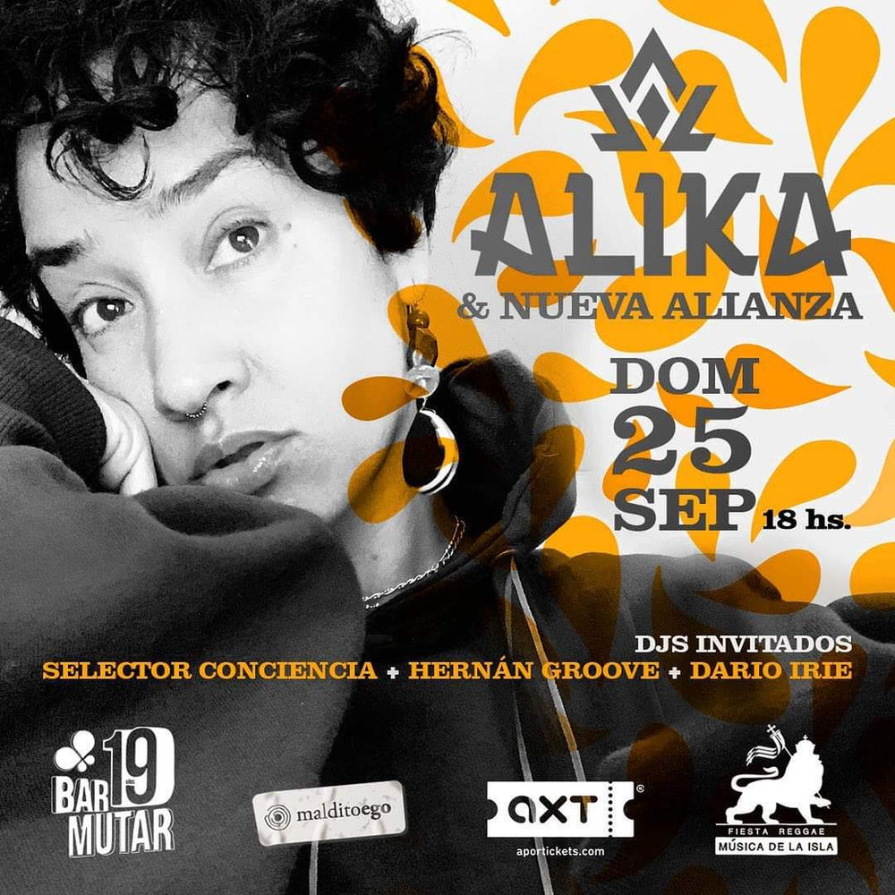 "La Fiesta de Alika" en BAR MUTAR - ALIKA & NUEVA ALIANZA + DJs ...