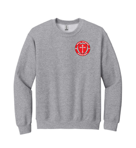 Grace Lutheran Logo'd Crew Neck Sweatshirt | azsbt