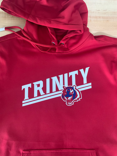 Trinity Two Color Tiger Logo'd Hoodie | azsbt