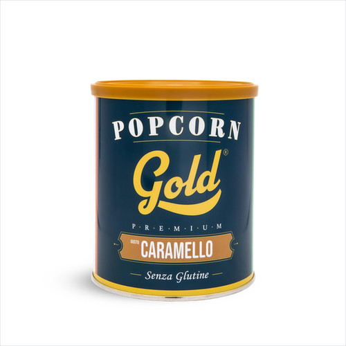 BARATTOLO POPCORN GOLD PREMIUM - CARAMELLO (36 pz) | funfooditalia