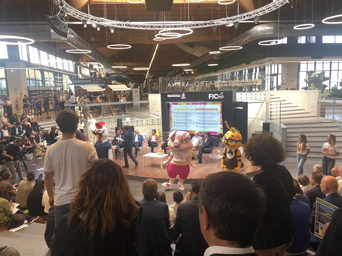 Fun Food Italia per "LUNA FARM" presso FICO Eataly World